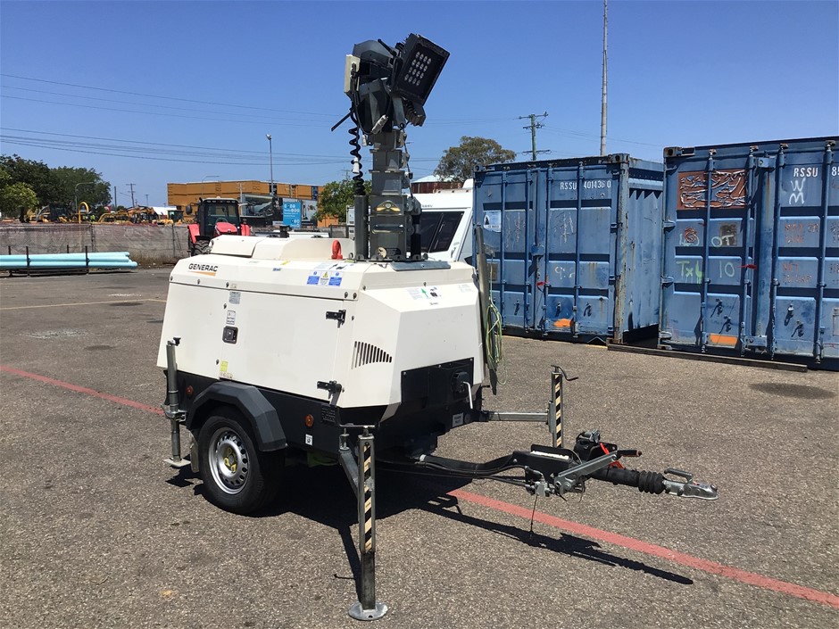 2018 Generac VT Hybrid Single Axle Light Tower Auction (0012-7048075 ...