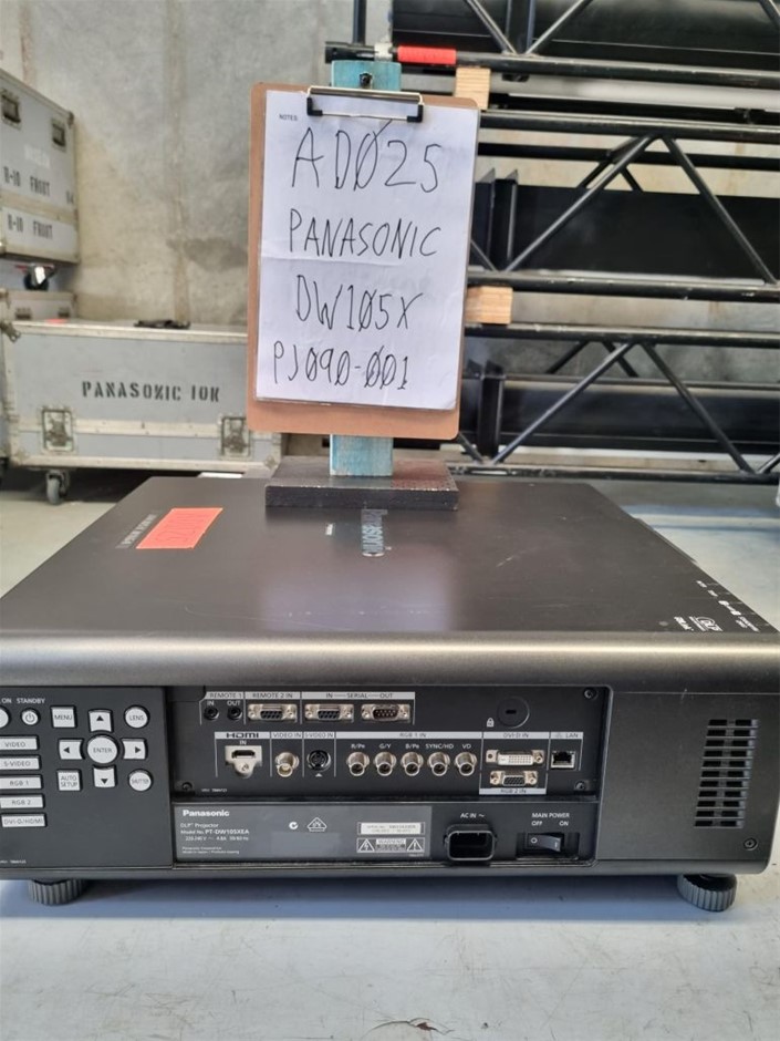 Panasonic 10K Projector Auction (0136-5054327) | Grays Australia
