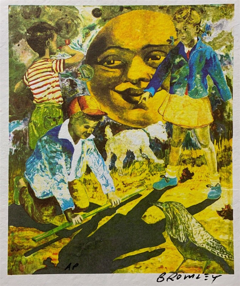 DAVID BROMLEY (1960 - ) 5 Colour Screenprint Auction (0022-2555775 ...