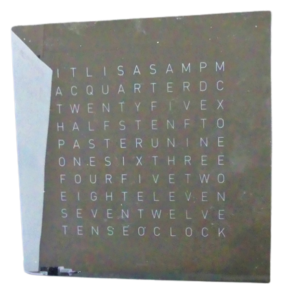 Qlocktwo 'Classic' Designer Clock Auction (0001-5054439) | Grays Australia