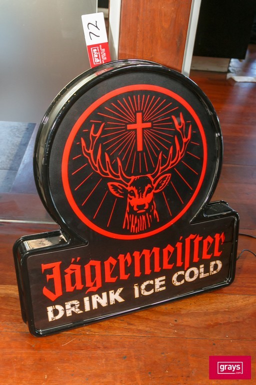 Electric Bar Advertising Sign Auction (0072-5054324) | Grays Australia