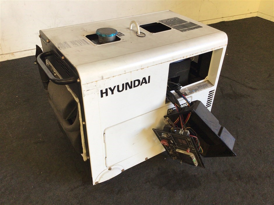 HYUNDAI DHY8500SE 8kva Diesel Generator Auction (0011-7047865) | Grays ...