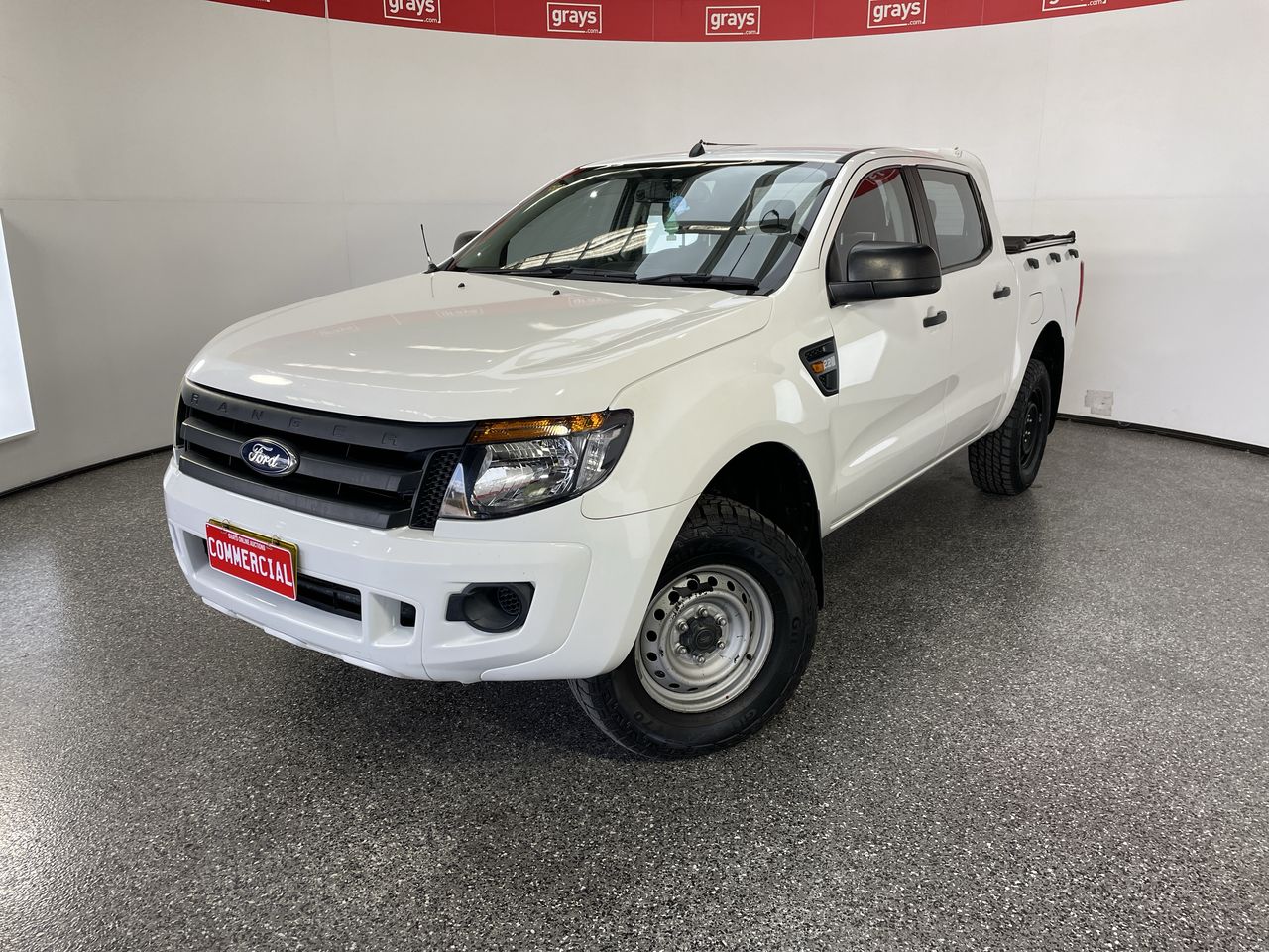 2012 Ford Ranger XL 4X4 PX Crew Cab Chassis Ute Auction (0001-10337653 ...