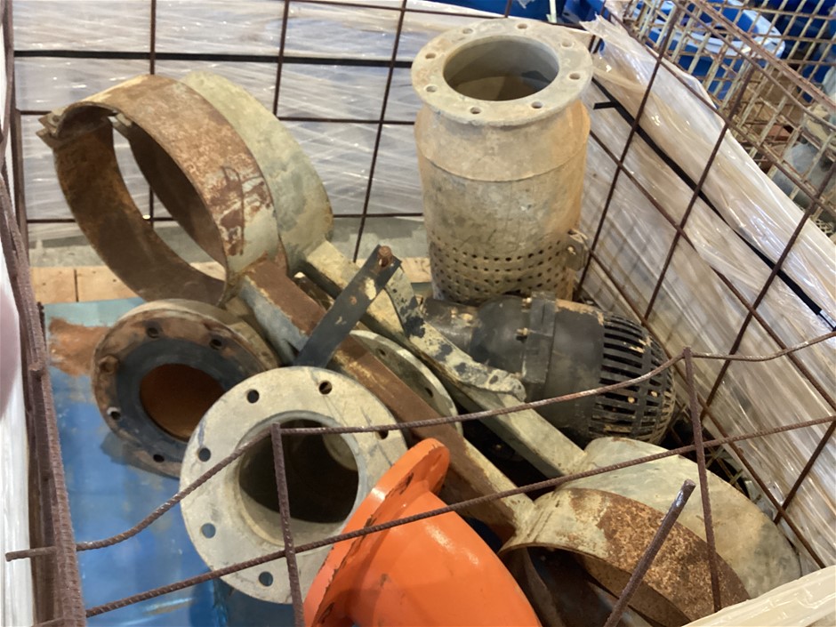 Crate Of Various Metal Piping Fittings And More Auction (0094-8018016 ...