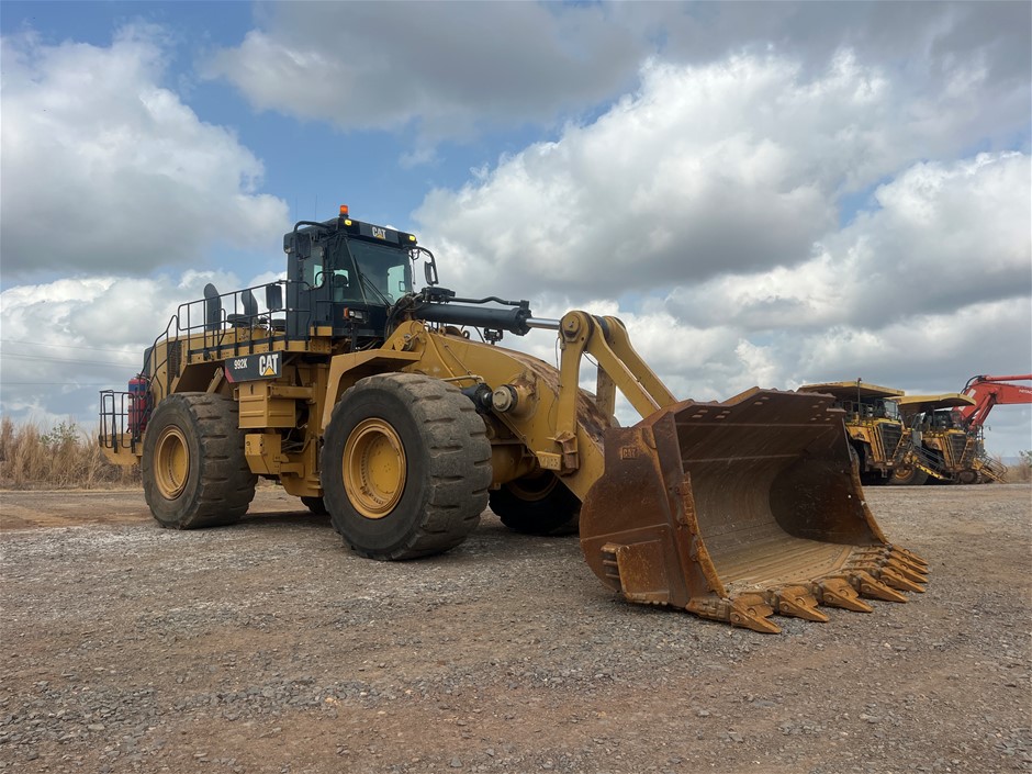 2018 Caterpillar 992K Wheeled Loader Auction (0001-8019873) | Grays ...
