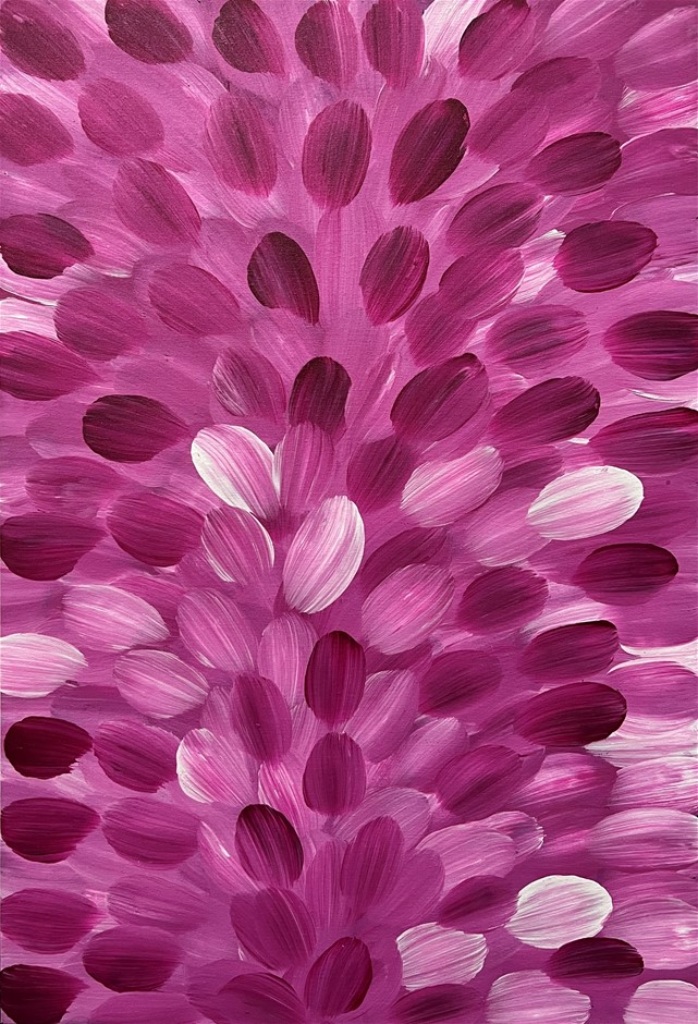 TANYA BIRD MPETYANE (1981 - ) Original Acrylic On Canvas Painting ...