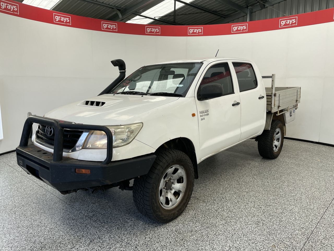 2011 Toyota Hilux 4X4 SR KUN26R Turbo Diesel Manual Crew Cab Chassis ...