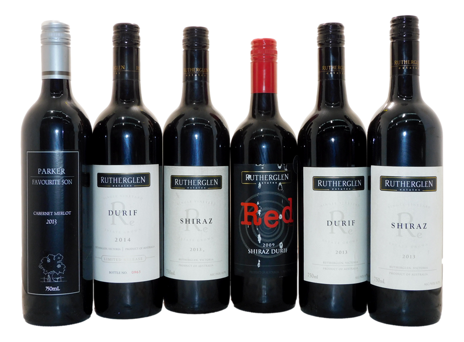 Mixed Pack of Reds Mixed Vintage (6x 750mL), Aus. Auction (0022 ...