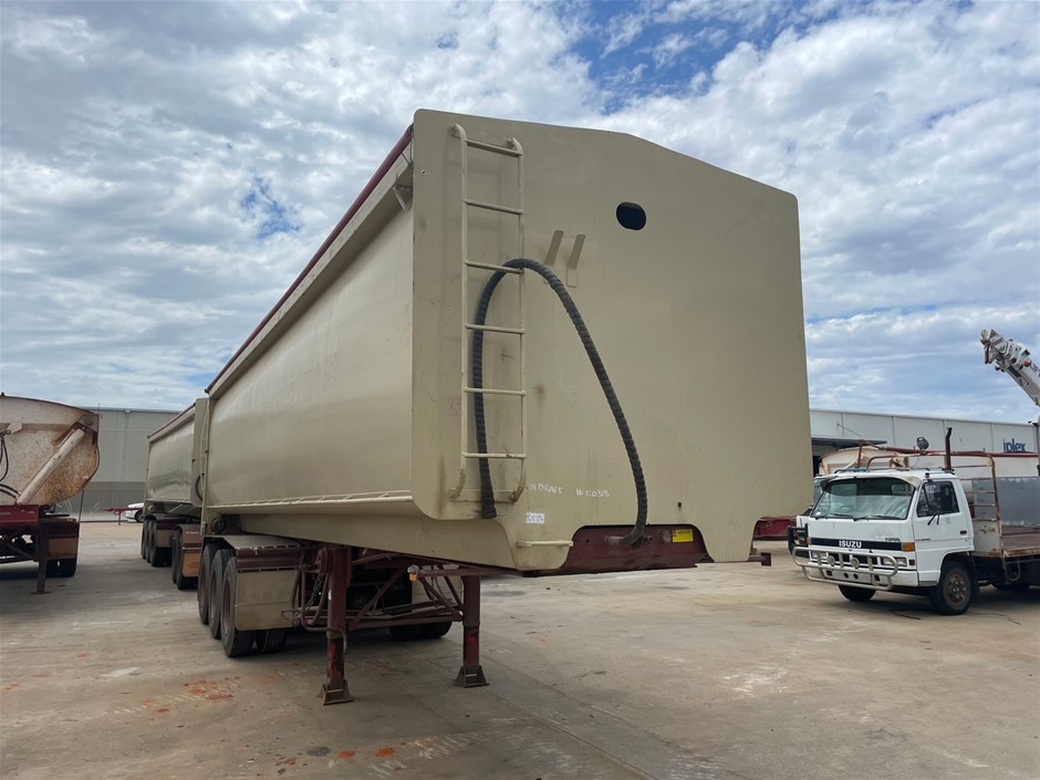 Road West Transport A & B Combination Grain Trailers Auction (0001 ...