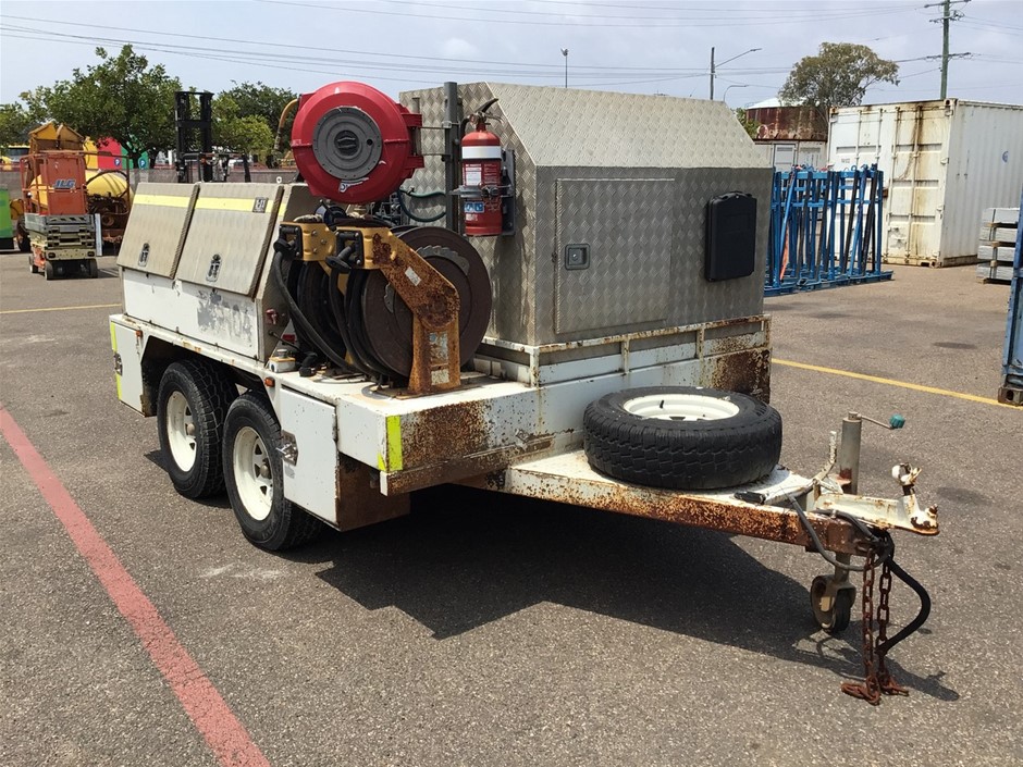 2010 Wasp Diesel Tandem Service Trailer Auction (0133-7048045) | Grays Australia