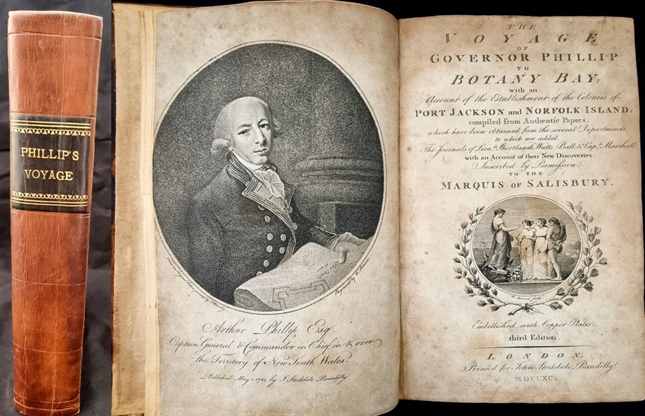 ARTHUR PHILLIP (1738 - 1814), The Voyage Of Governor Phillip To Botany ...