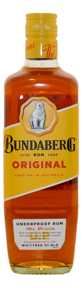 Bundaberg Original Underproof Rum (1x 700mL) QLD. Auction (0005 ...