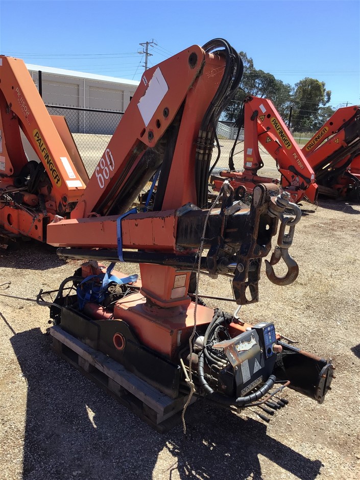 1x HMF Truck Mount Crane Auction (0037-3027521) | Grays Australia
