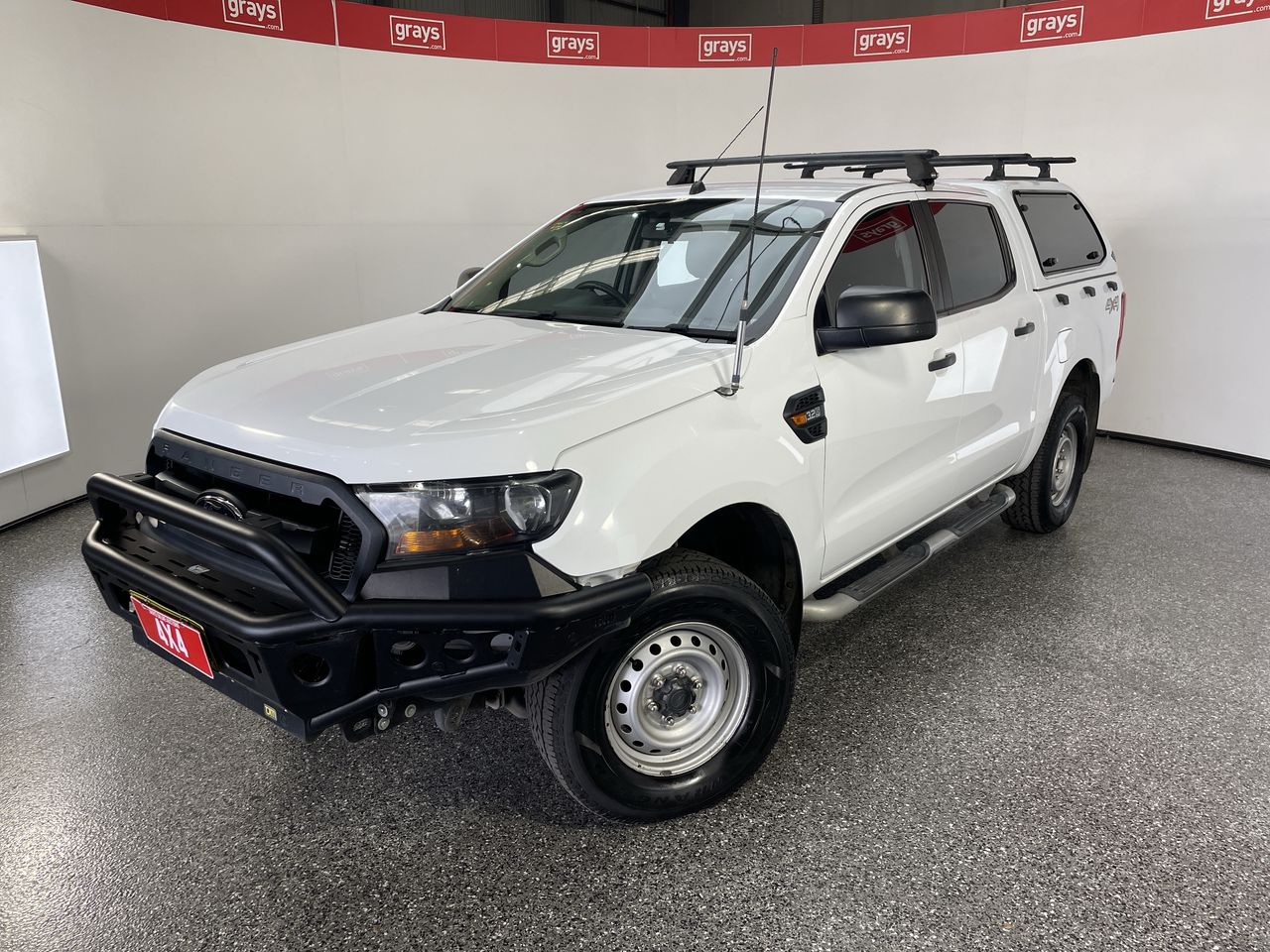 2018 Ford Ranger XL 4X4 PX II Turbo Diesel Automatic Dual Cab Auction ...