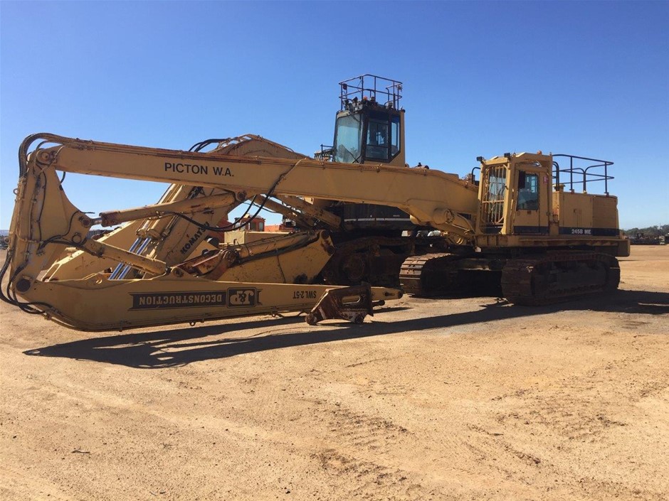 Caterpillar 245B Hydraulic Long Reach Excavator Auction (0003-9046380 ...