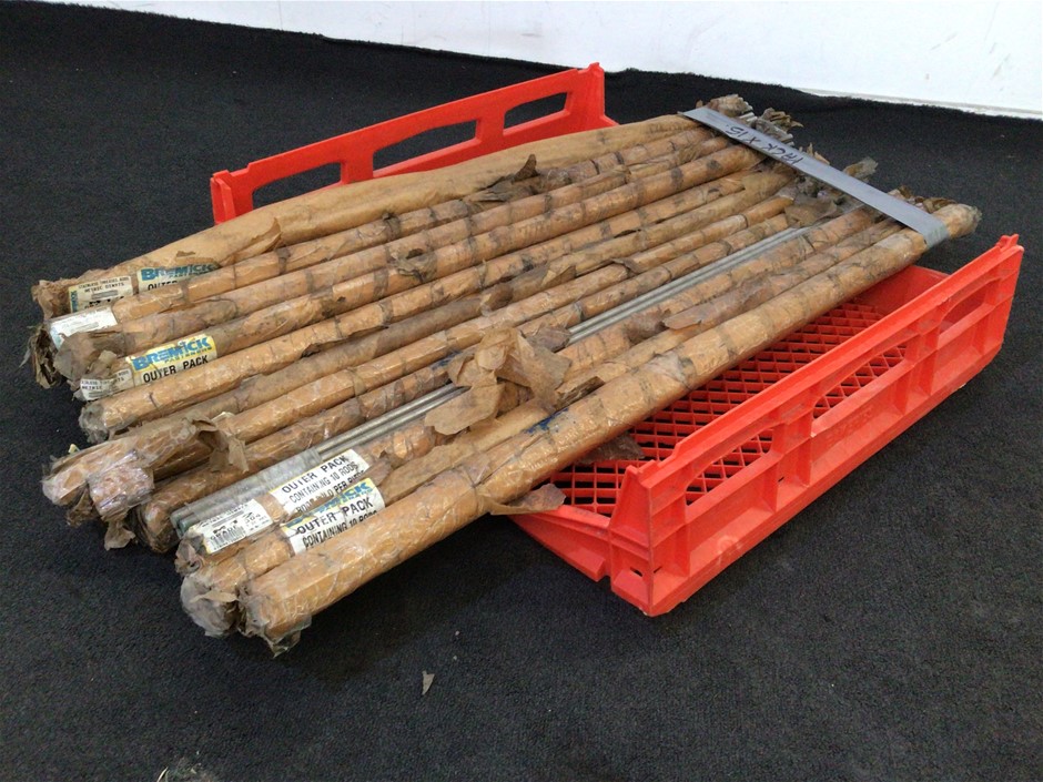 120 x 12mm x 1000mm Stainless Steel Threaded Rod Auction (0008-7048394 ...