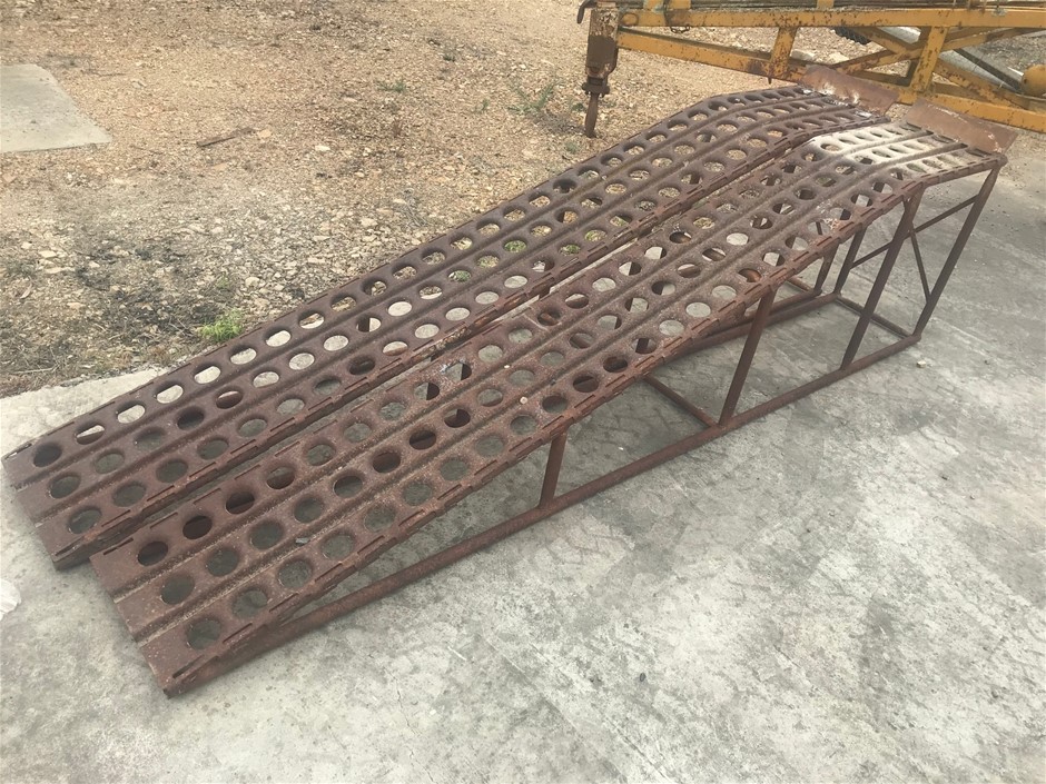 1x Pair of Steel Ramps Auction (0060-3027521) | Grays Australia