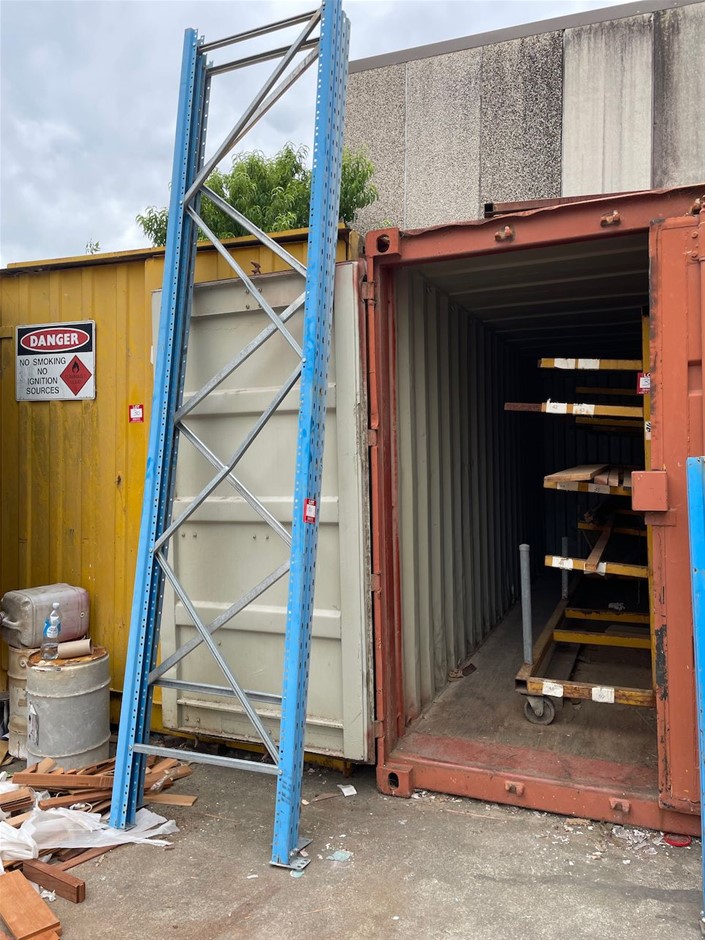 DEXION Pallet Racking End Frame Uprights including Auction (0101 ...