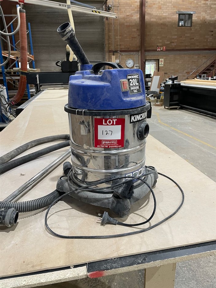 KINCROME 20L Garage Wet & Dry Vacuum Cleaner Auction (0127-5054638 ...