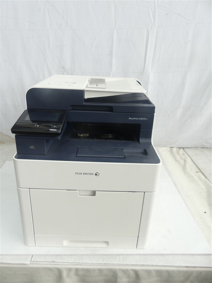 Fuji Xerox DocuPrint CM315z A4 Colour Multifunction Printer Auction ...