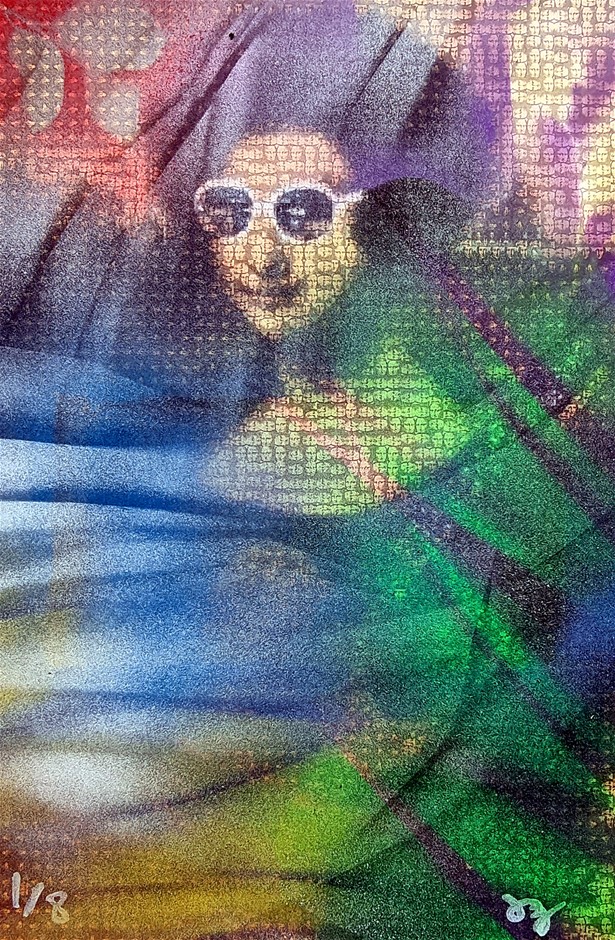 JSB (Aus Street Artist), Original Mixed Media Painting Auction (0004 ...