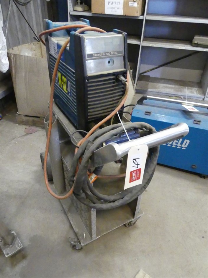 CIG Transtig 200 AC/DC Tig Welder Auction (0049-5054660) | Grays Australia