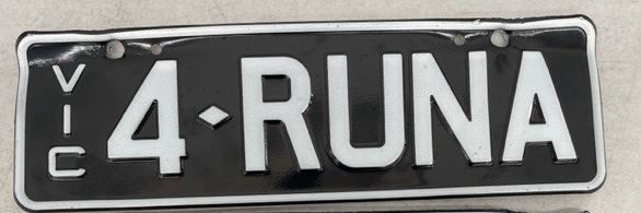 4 RUNA (Custom Victorian) Number Plates Auction (0001-20084488) | Grays ...
