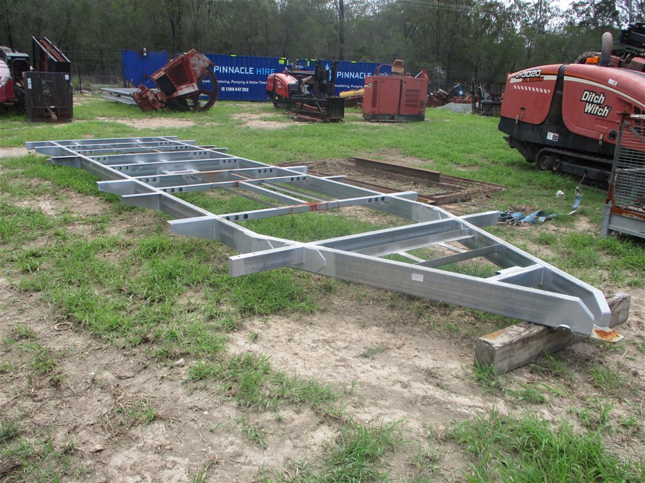 Fabricated Steel Trailer Frame Auction (0055-7048604) | Grays Australia