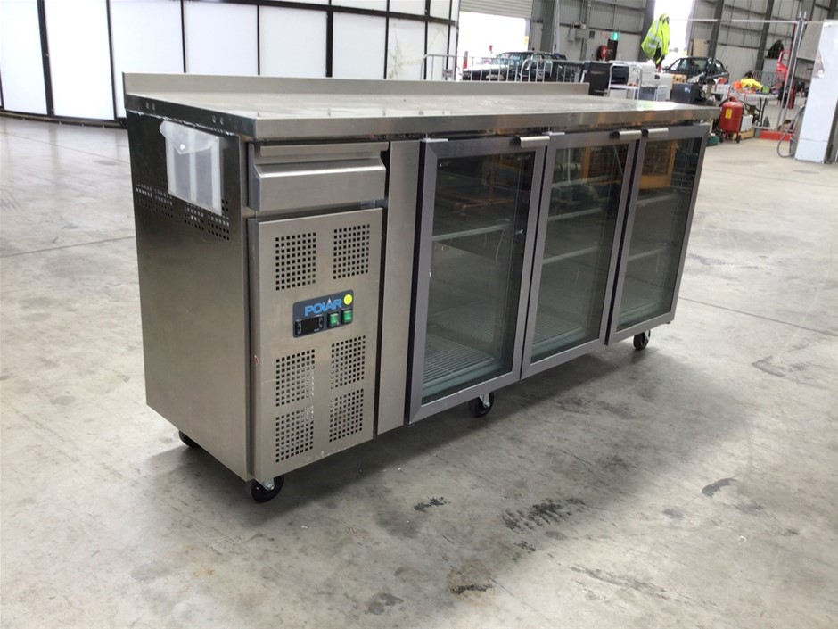 Polar portable 3 Door Bar Fridge. Auction (0031-3027710) | Grays Australia