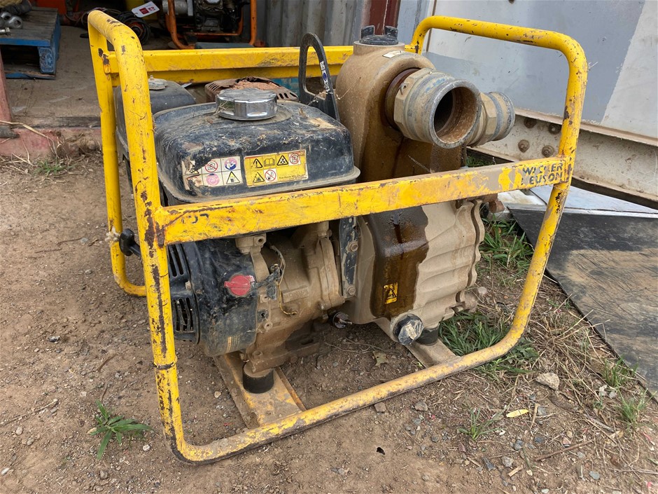 Wacker Nevson PT3 Petrol Powered Pump Auction (0022-5054968) | Grays ...