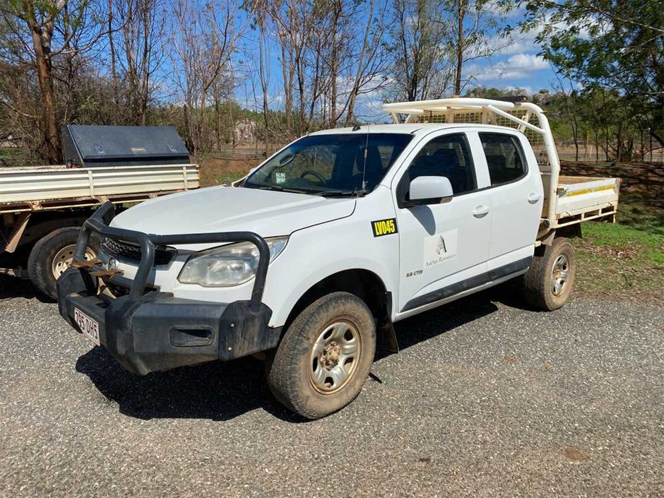 2012 Holden Colorado 4WD Manual - 5 Speed Dual Cab Ute Auction (0004 ...