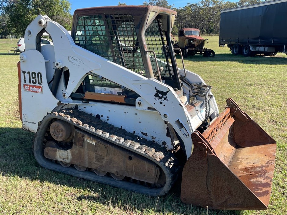 BOBCAT T190 Pozy Track Skid Steer Auction (0001-5054961) | Grays Australia