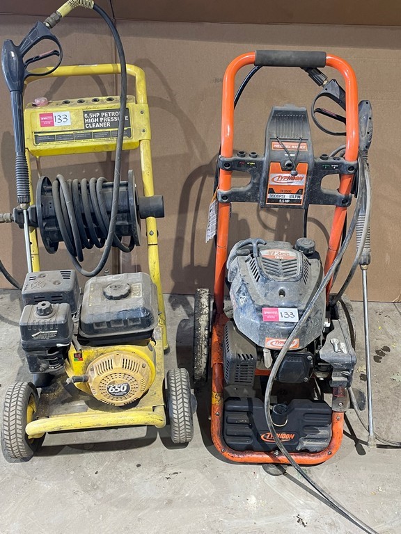 Talon Pressure washer Untested Typhoon damaged Auction (0133-5054961 ...