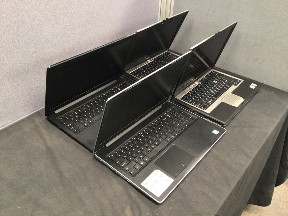 4x Dell Laptops (No Hard-Drives) Auction (0090-7049020) | Grays Australia