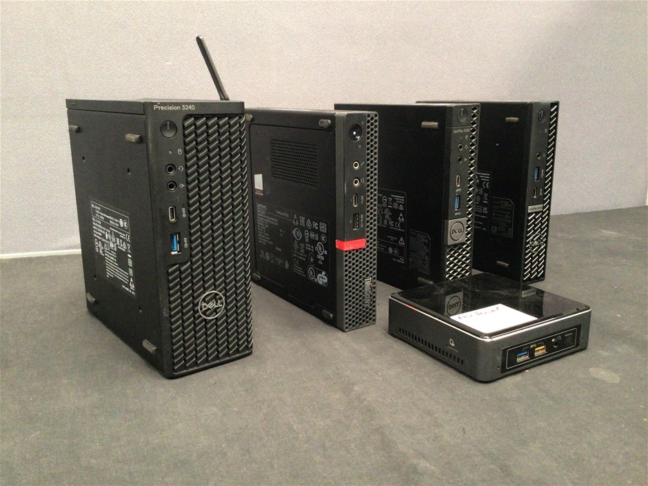5x Compact Desktops (No Hard-Drives) Auction (0091-7049020) | Grays ...