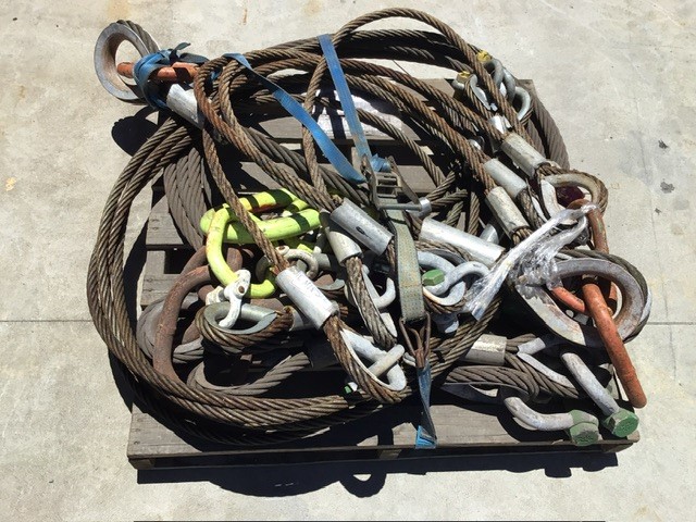 Pallet Of Assorted Lifting Slings Auction (0005-9048443) | Grays Australia