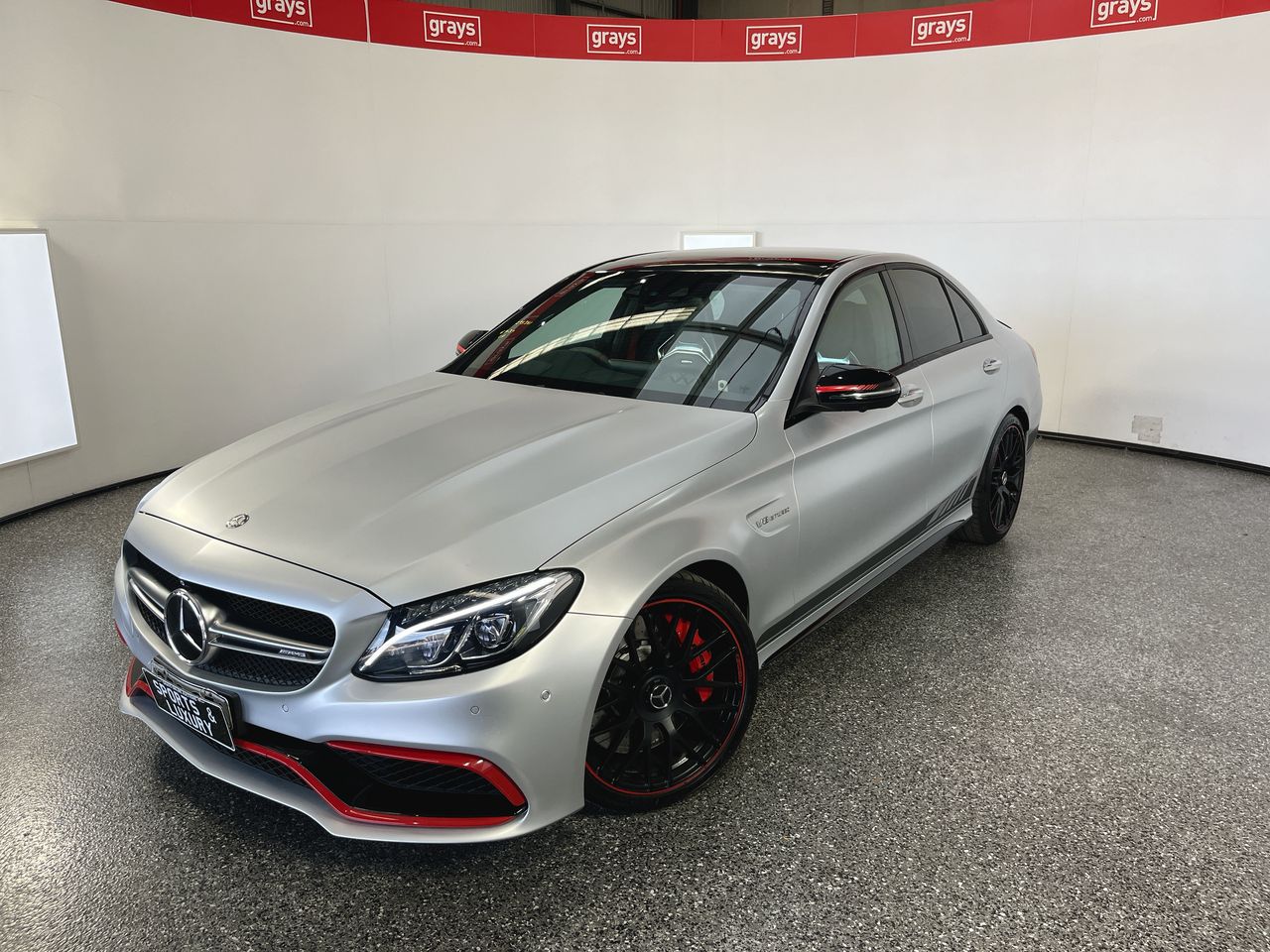 Mercedes Benz C63 AMG S W205 Automatic Sedan Auction (0001-10339728 ...