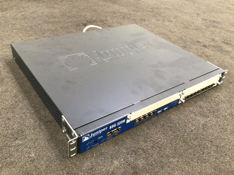 Juniper Networks SSG 320M Secure Services Gateway Auction (0004-7050104 ...
