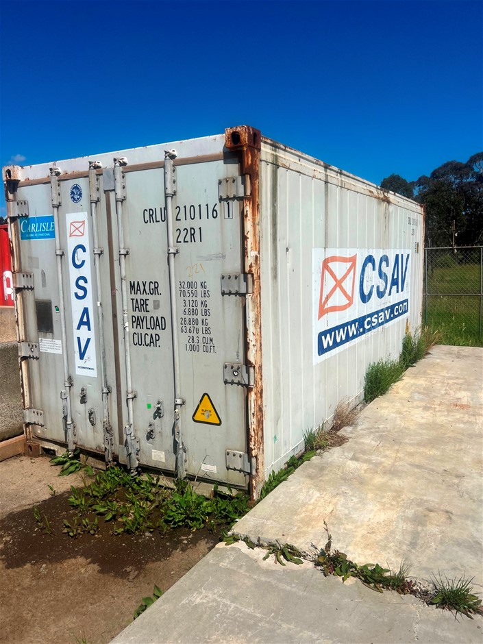 20Ft Reefer Container Auction (0221-3027853) | Grays Australia
