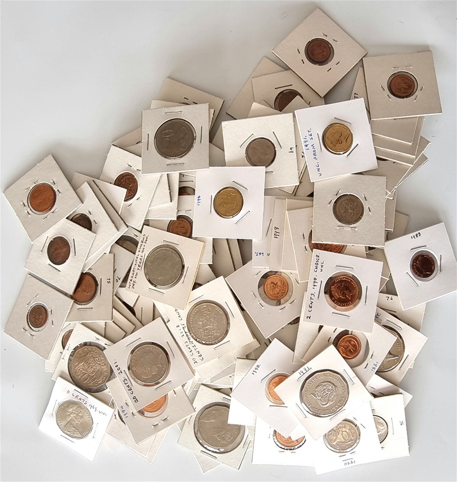 1KG+++ OF VARIOUS AUSTRALIAN COINS - MANY SCARCE EXAMPLES Auction (0002 ...