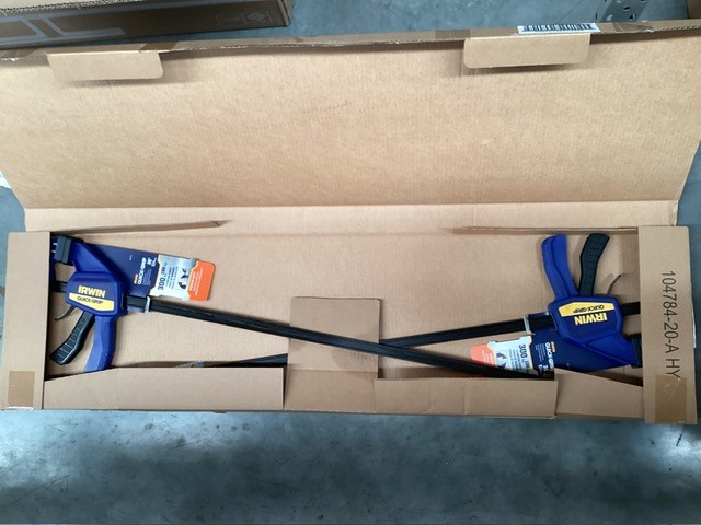 2 Unused Boxed Irwin Quick Grip 36” Clamps Auction (0030-9047509 ...