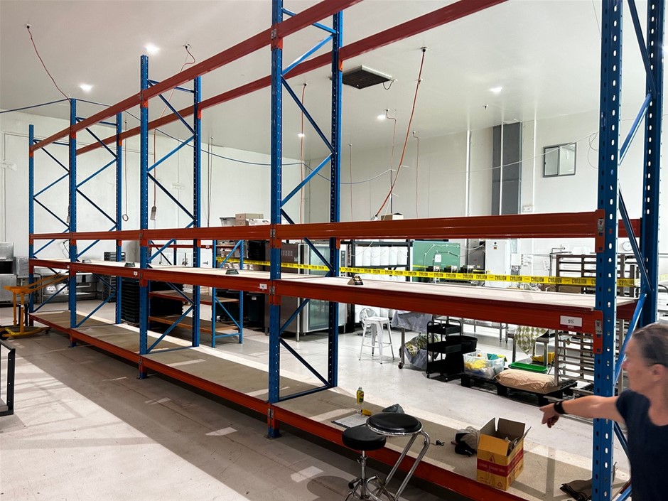 Qty 4 Bays Pallet Racking Auction (0085-7049207) | Grays Australia