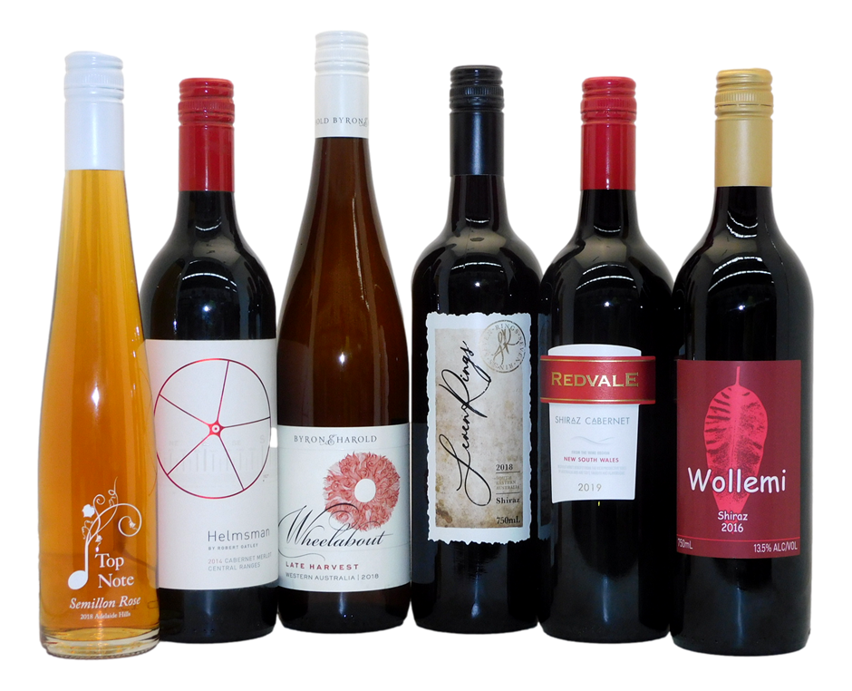 Mixed Pack Aussie Reds Mixed Vintages (5x 750mL),(1x 375mL) AUS ...