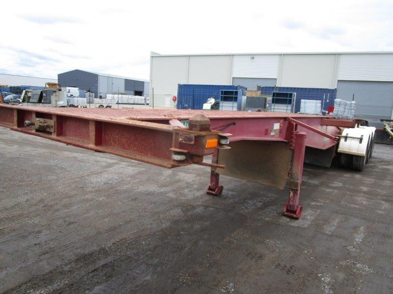 2013 Haulmark 135T37 Triaxle Skeletal Lead Trailer Auction (0065 ...