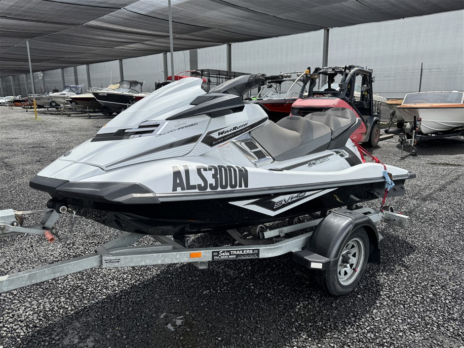 2016 YAMAHA FX CRUISER SVHO JETSKI- NO RESERVE Auction (0001-10081818 ...
