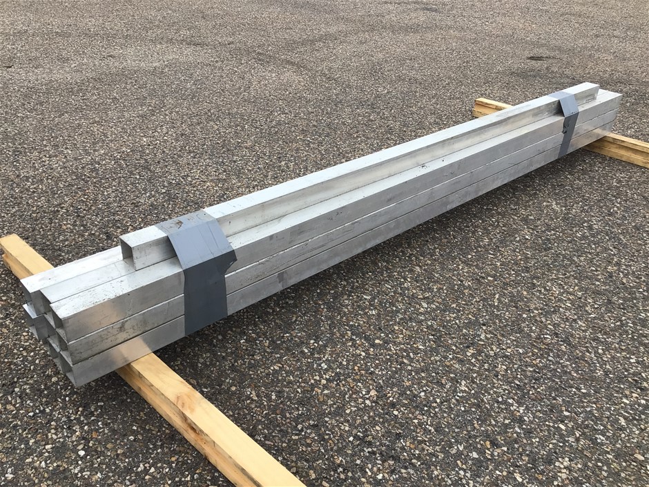 10 x Aluminum Box Section Auction (0012-7049070) | Grays Australia