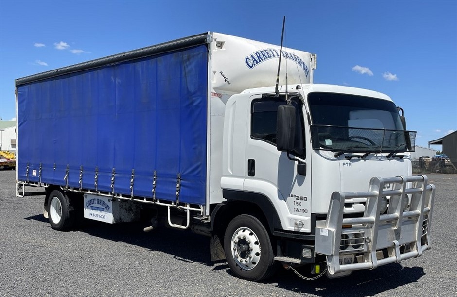 2016 Isuzu FH Tautliner Truck 4 x 2 12 Pallet Truck Auction (0028 ...