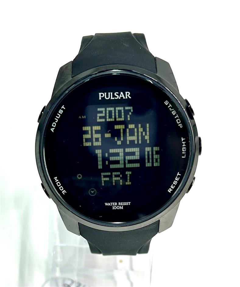 Pulsar Digital Watch Auction (0037-2557516) | Grays Australia