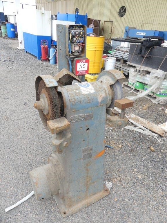 Industrial Pedestal Grinder Auction (0113-5055088) | Grays Australia