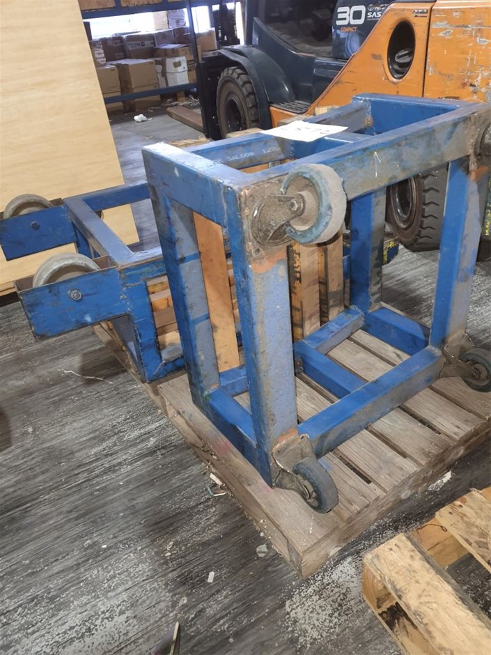 Heavy Duty Trolley Frames on wheels Auction (0572-5055309) | Grays ...